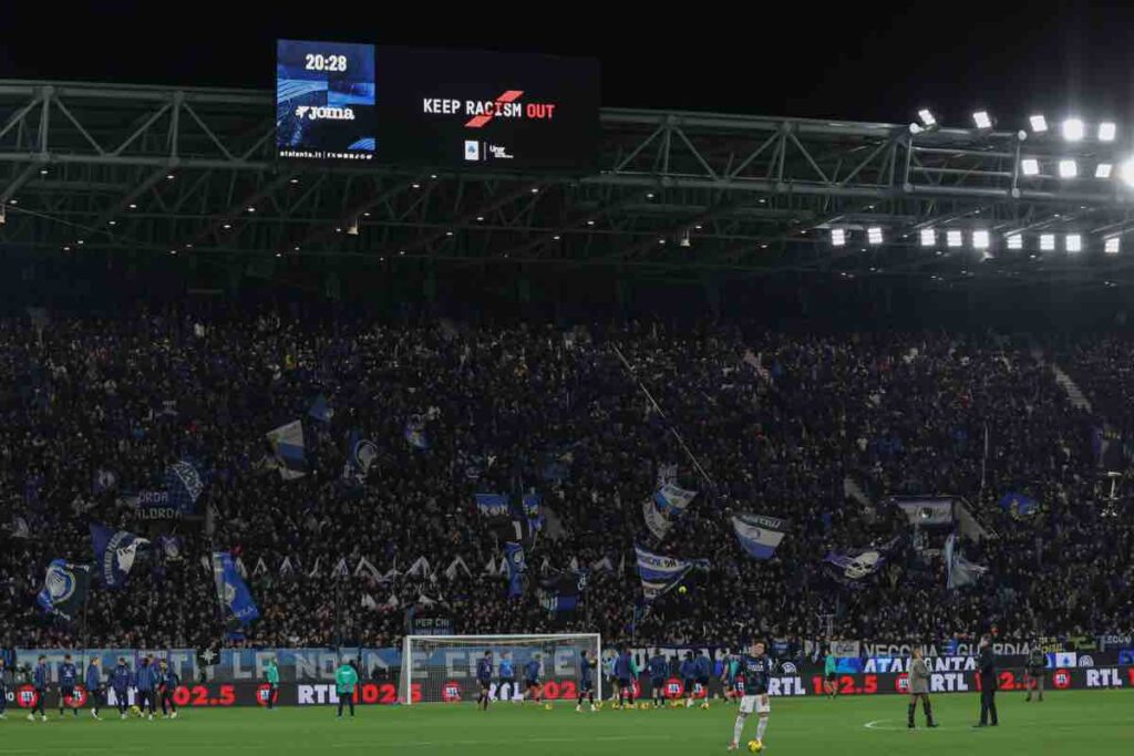 Atalanta-Inter, match sospeso per qualche minuto: il motivo