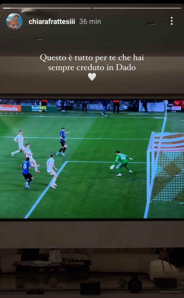 Frattesi, la sorella Chiara esplode a fine partita: il messaggio sui social